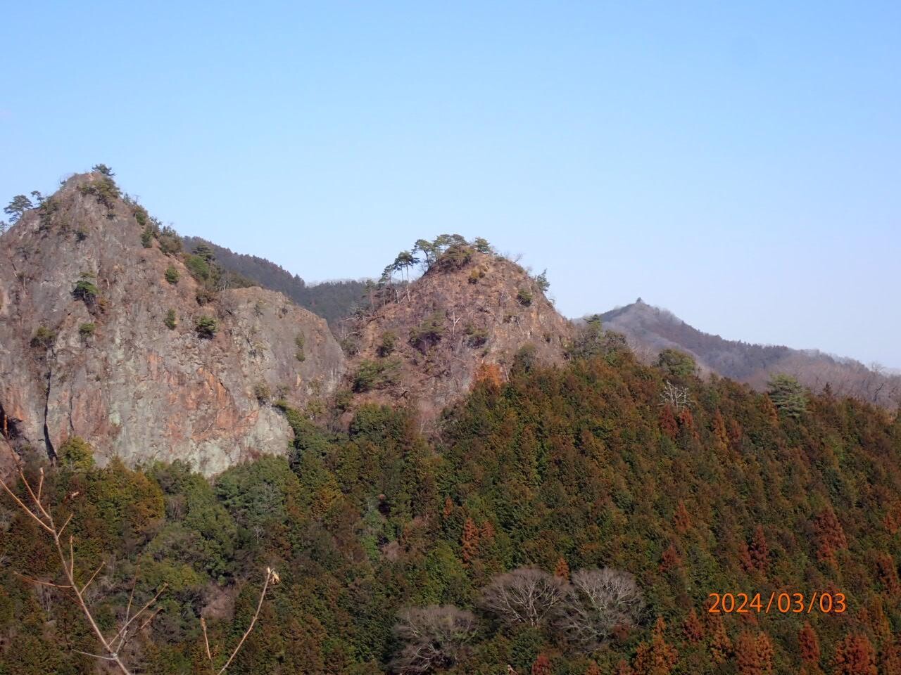 【金岳(P2)】西壁直登敗退 / bukozanさんの城峯山・破風山の活動データ | YAMAP / ヤマップ