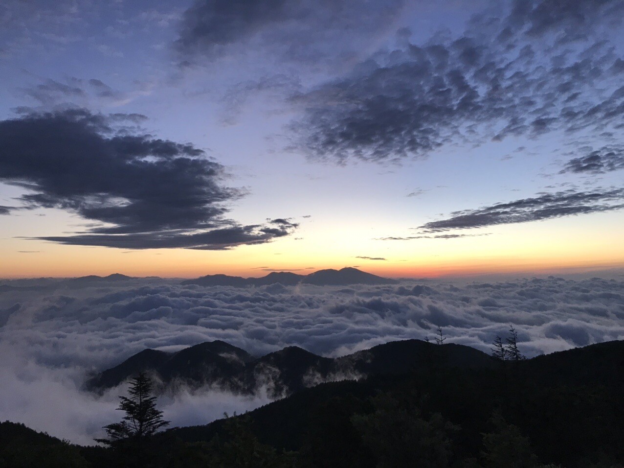 美ヶ原高原からの日の出と雲海😊 htt... / KAZさんのモーメント | YAMAP / ヤマップ