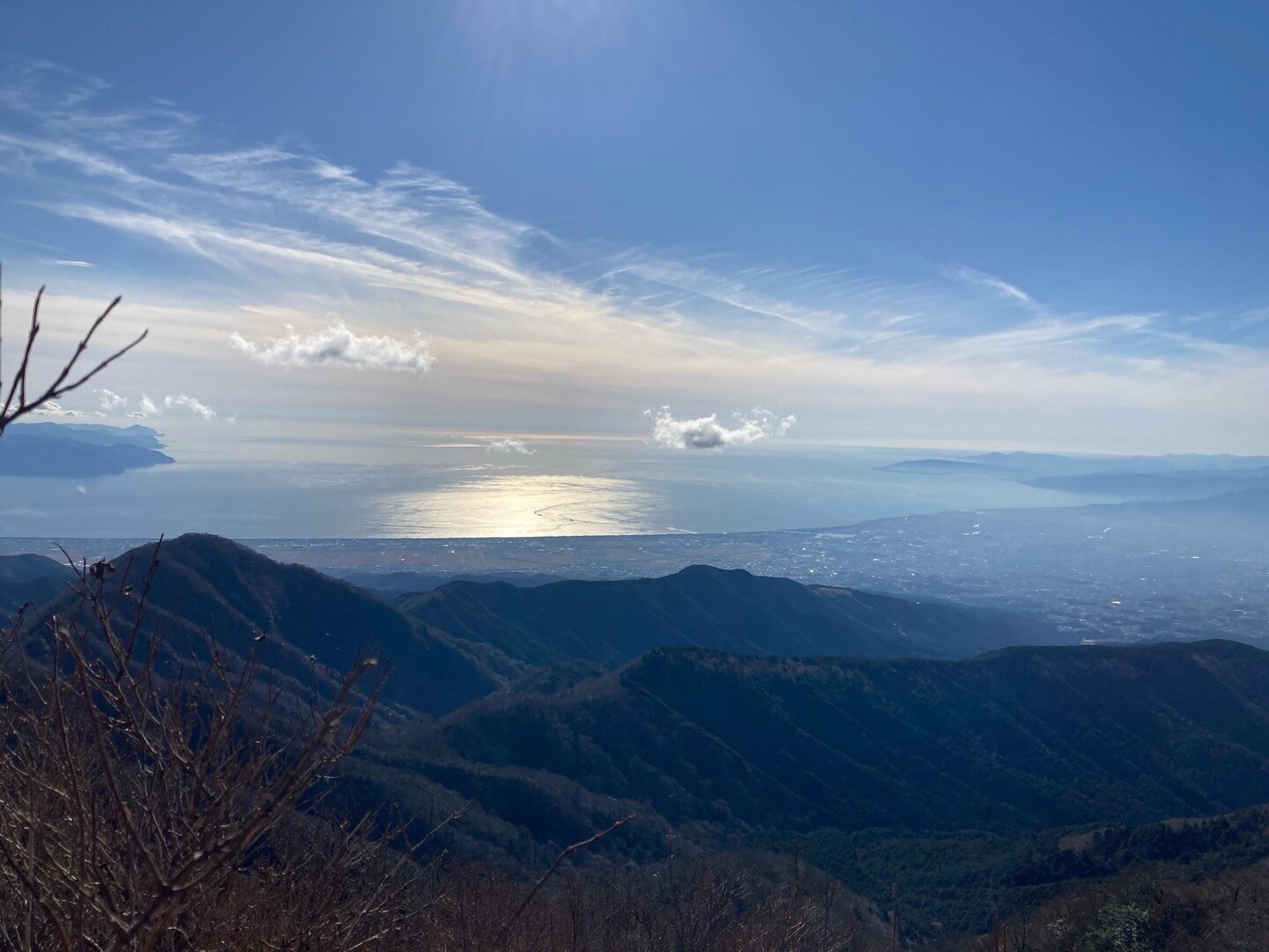 駿河湾と富士望む越前岳 / Mayuさんの愛鷹山・大岳・黒岳の活動データ | YAMAP / ヤマップ