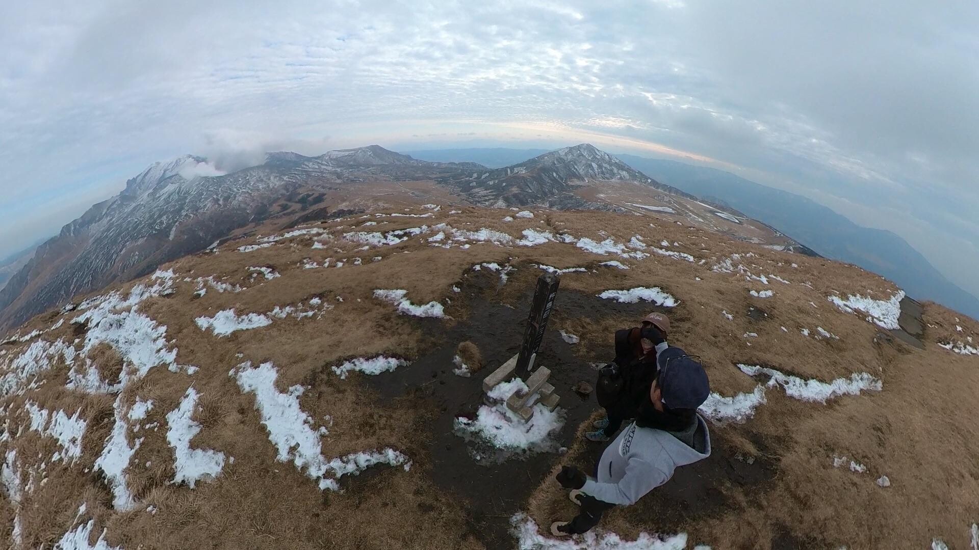 冬の杵島岳（Gr） / がんばるんばいむらかみさんの阿蘇山・高岳・根子岳の活動データ | YAMAP / ヤマップ