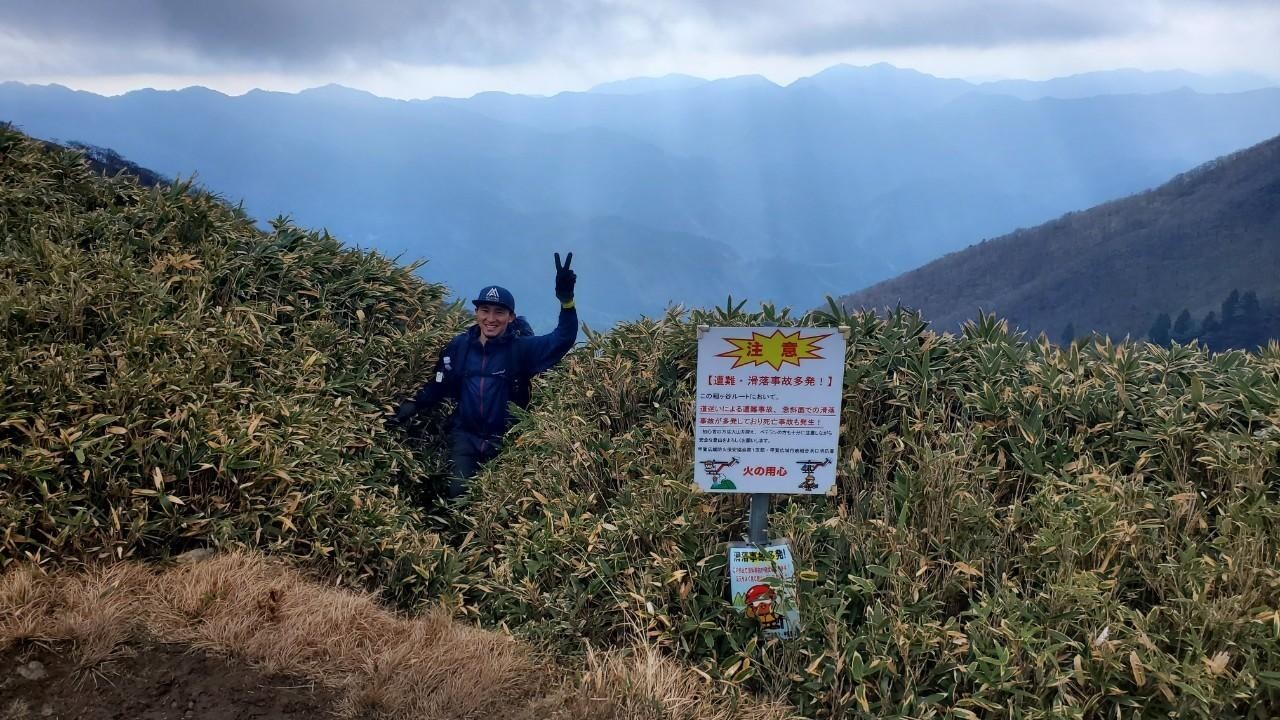 荒れたルートから雨乞岳 / wakki41さんの御在所岳（御在所山）・雨乞岳の活動データ | YAMAP / ヤマップ