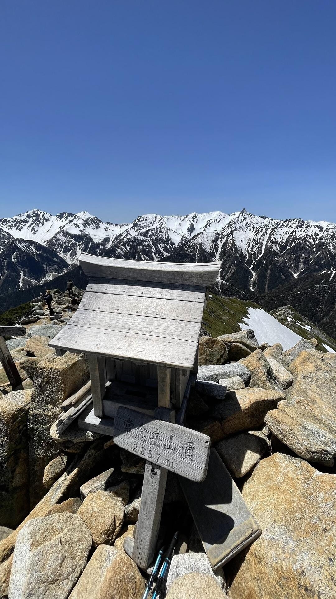 常念岳(一ノ沢コース、常念小屋泊) / マーシーx2さんの常念岳・大天井岳・燕岳の活動データ | YAMAP / ヤマップ