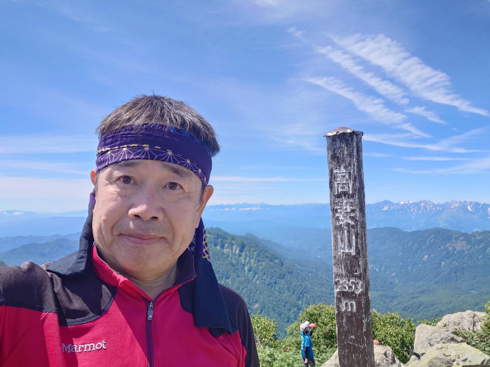 北信ラストターゲット五地蔵山・高妻山、キツかった‼️ / Pakkun🚶 & もんちむ🐒さんの高妻山・戸隠山の活動データ | YAMAP / ヤマップ