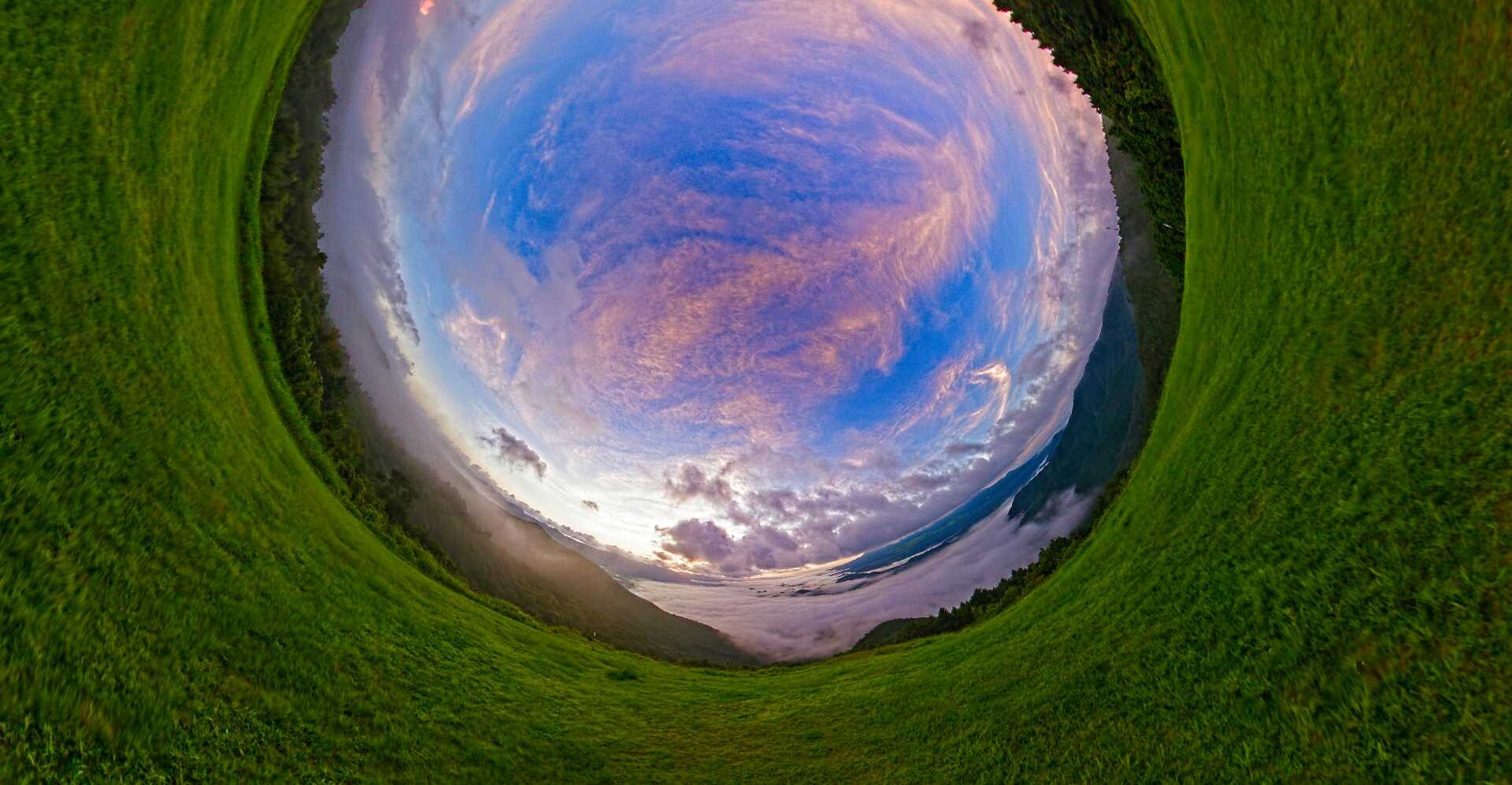 裏山の魚野・・・真夏には珍しい雲海と茜雲... / sin358さんのモーメント | YAMAP / ヤマップ