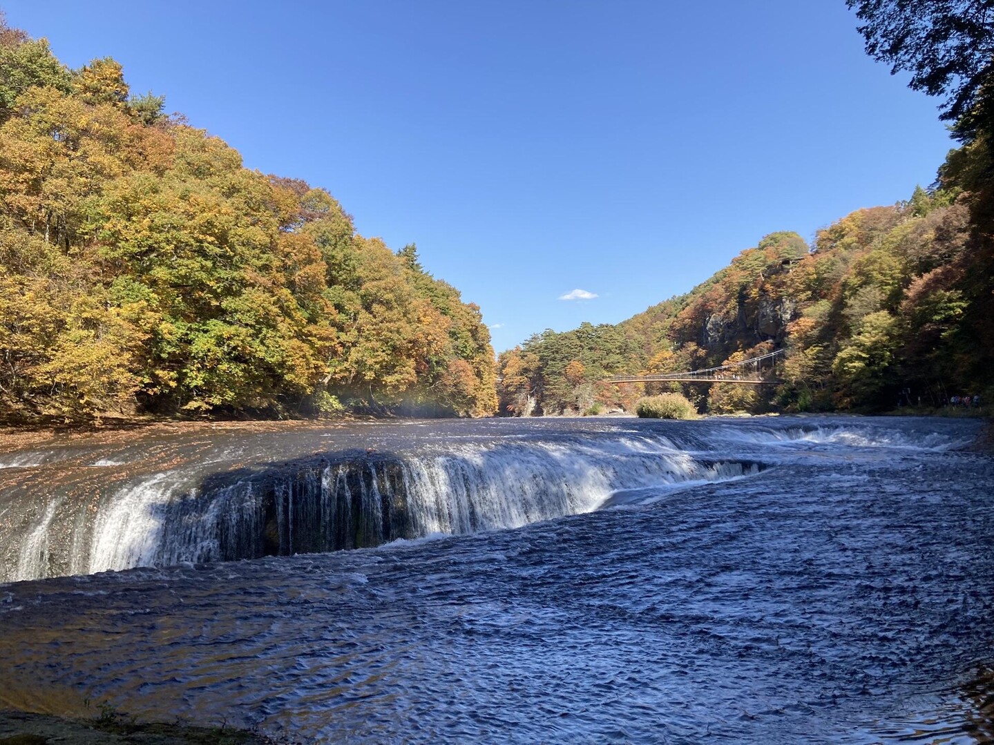 🍁吹割の滝ウォーキング🥾-2023-11-03 / Nora 🐈‍⬛さんのウォーキングの活動データ | YAMAP / ヤマップ