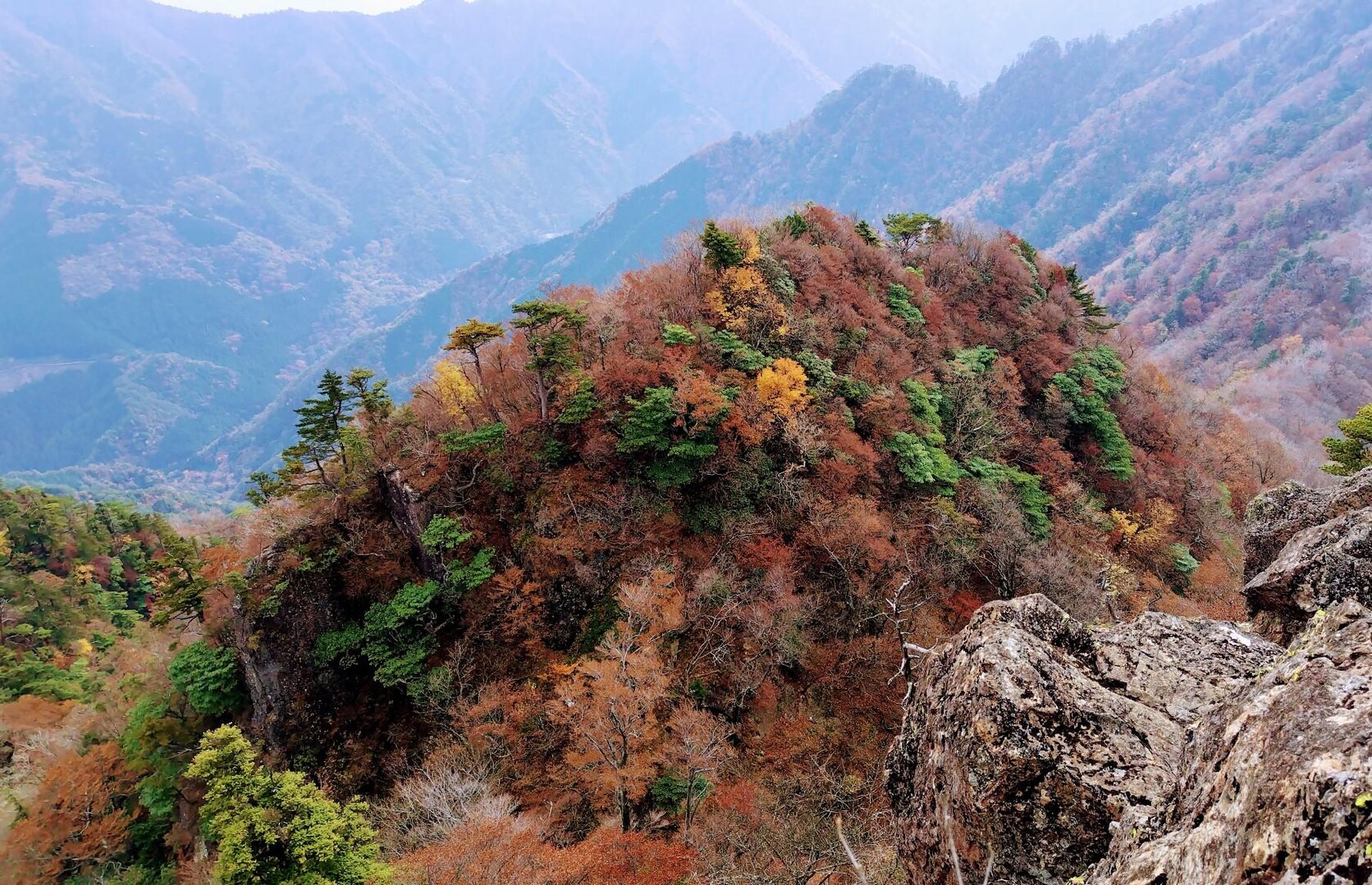 大障子岩🪨No.52 / Emily (咲梨) 𖤣𖥧𖥣｡𓂃𓈒さんの祖母山の活動データ | YAMAP / ヤマップ