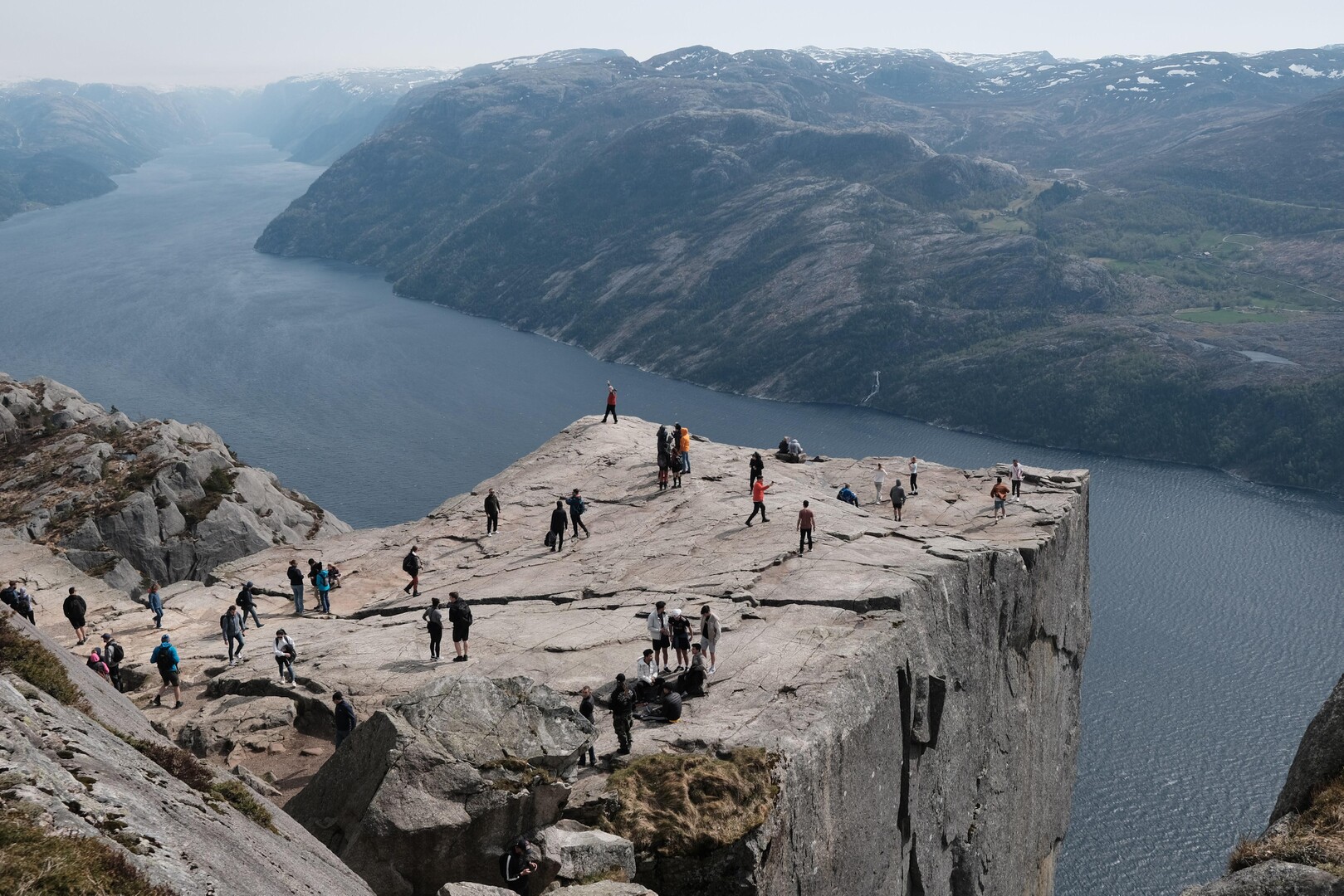 断崖絶景！フィヨルドを望む演説台 / UDさんのプレーケストーレンの活動データ | YAMAP / ヤマップ