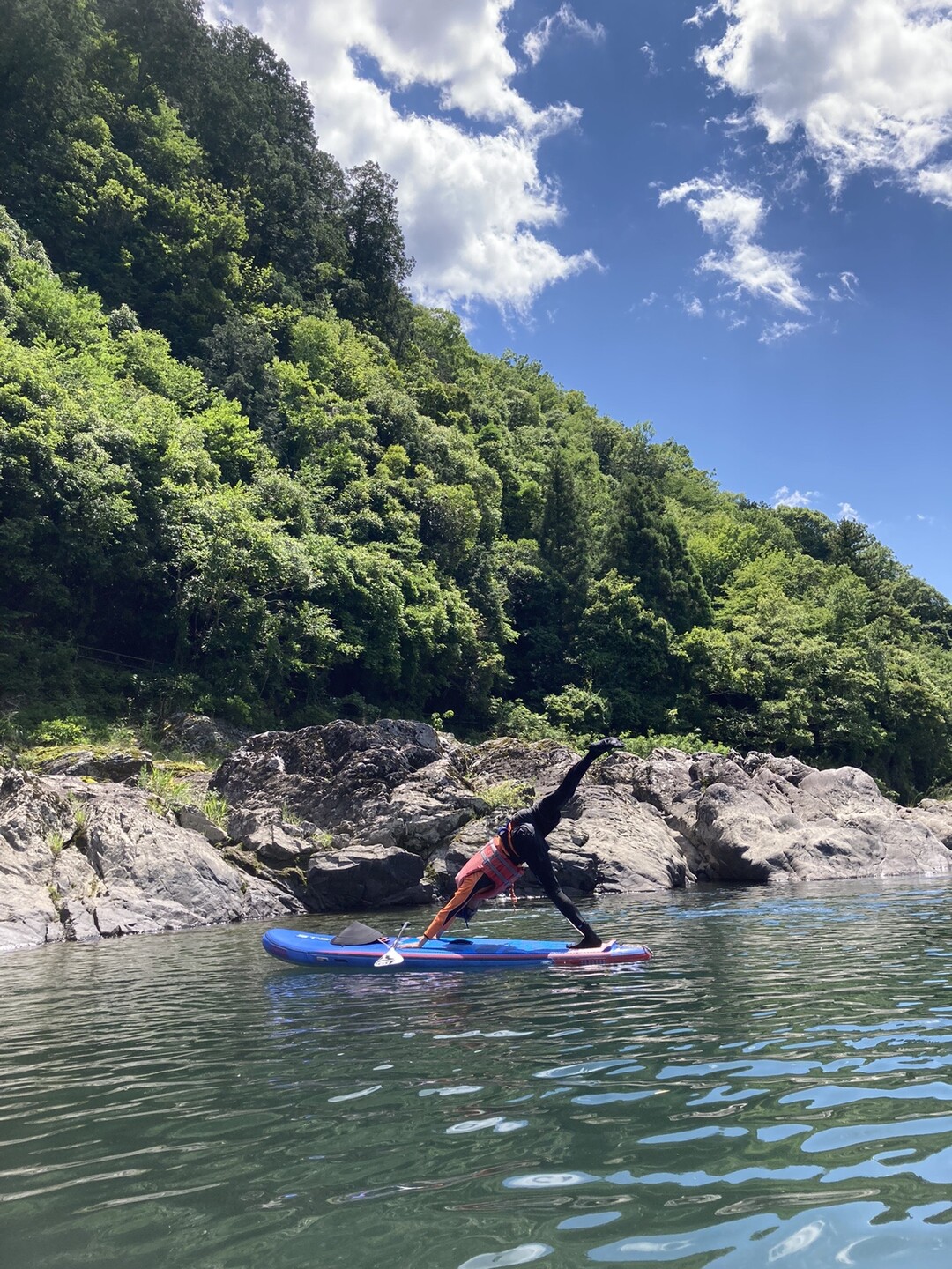 暑い日はsupヨガ🧘‍♀️ / ケイさんのモーメント | YAMAP / ヤマップ