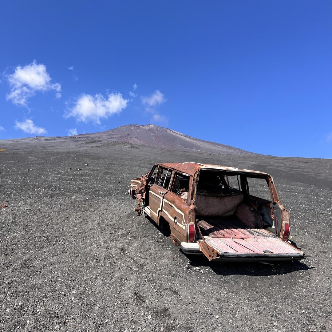 錦秋の富士 ワゴニアと双子山 / harusan ~さんの富士山の活動データ | YAMAP / ヤマップ