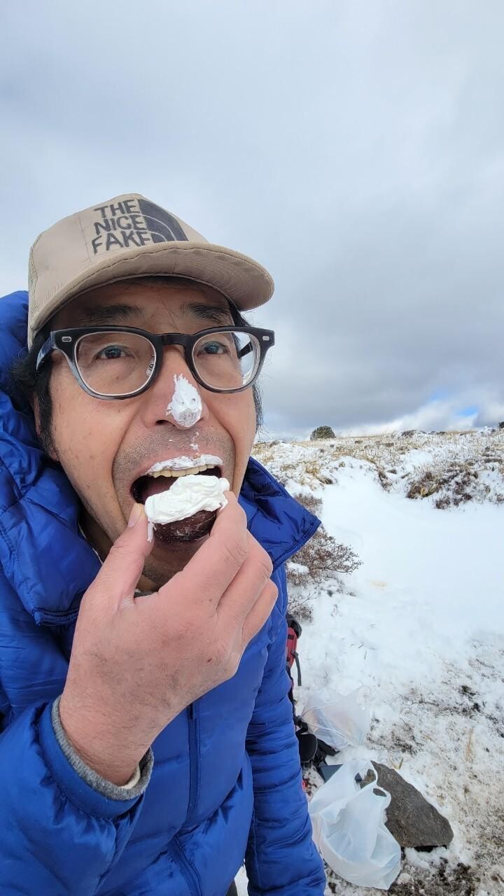 オレのX'masイヴはWhite Christmasで青っ鼻😁 / 奥の細ムニエルさんの九重山（久住山）・大船山・星生山の活動データ | YAMAP / ヤマップ