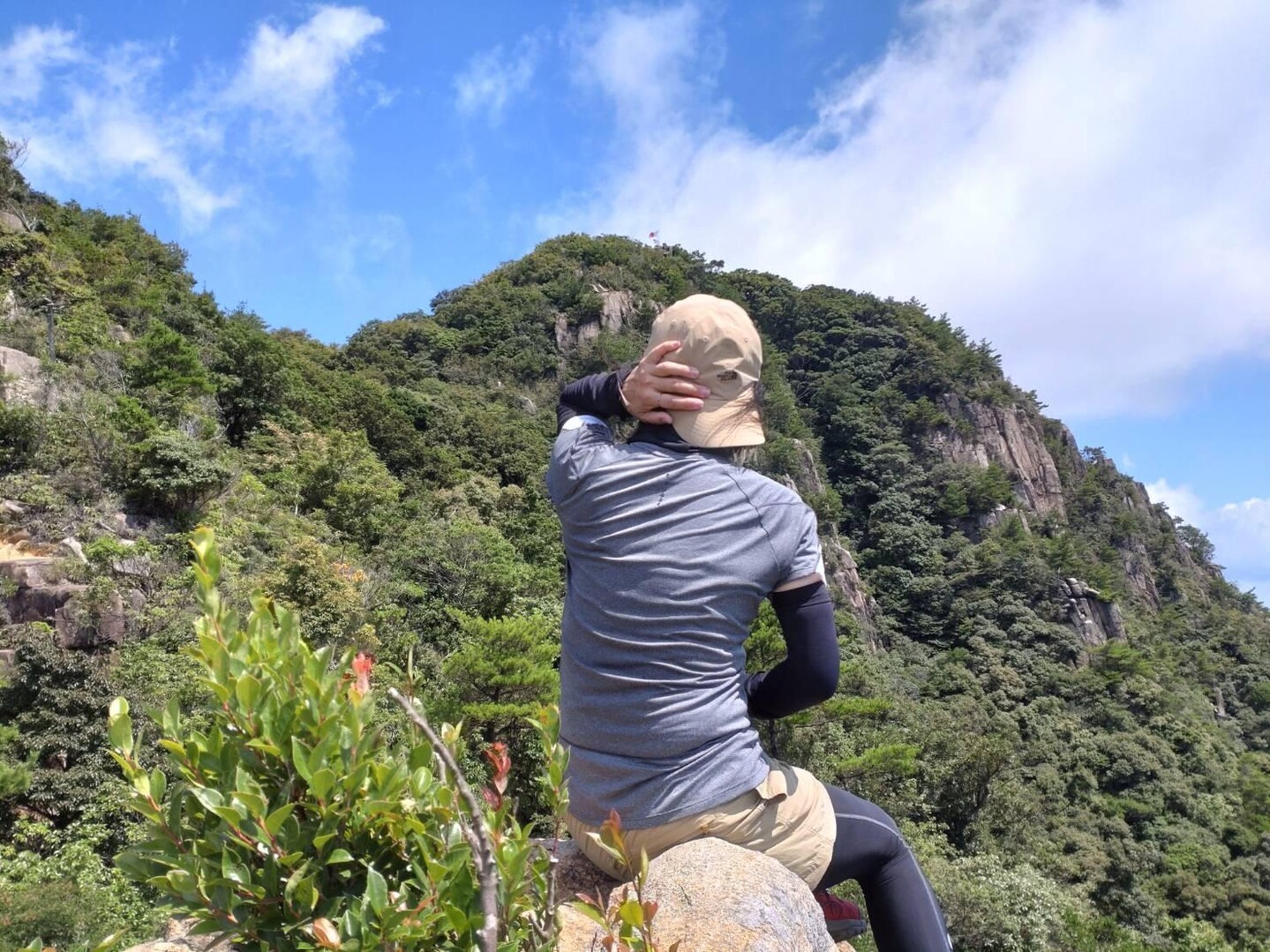 灼熱の石船山・右田ヶ岳西峰・右田ヶ岳 / Kei707さんの右田ヶ岳・西目山・楞厳寺山の活動データ | YAMAP / ヤマップ