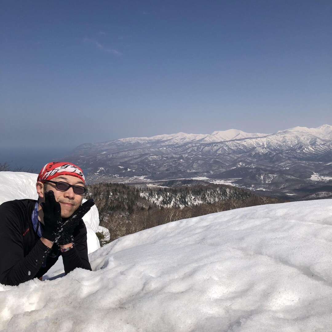 WBC⚾️侍JAPAN決勝進出おめでとう🎊(飛散岳北峰・飛散岳・愛冠) / ジンyasuさんの濃昼岳の活動日記 | YAMAP / ヤマップ