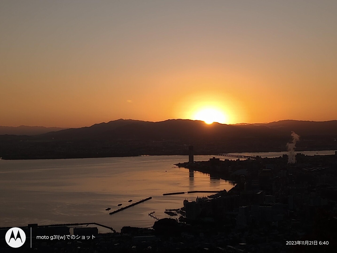 朝活、テラスで朝食 / ふぁんきー.kix さんの京都一周トレイルの活動データ | YAMAP / ヤマップ