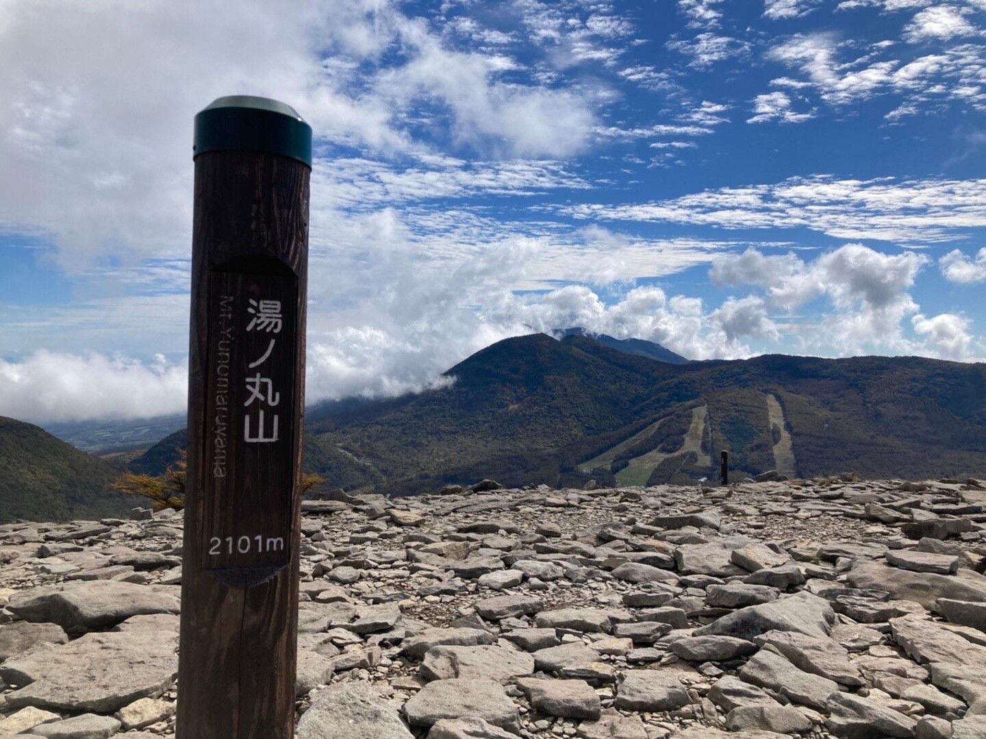 群馬×YAMAP! 「群馬の山に登ろう！キャンペーン」④湯ノ丸山 / KARINAさんの湯ノ丸山・角間山・鍋蓋山の活動データ | YAMAP / ヤマップ