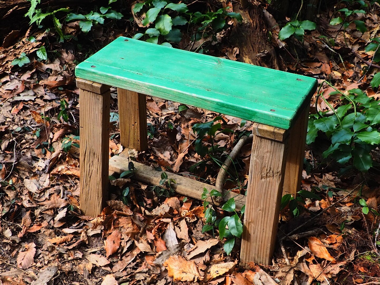 癒しの椅子。 角田山の宮前コースの整備を... / 天ぷらケンジJyJyさんのモーメント | YAMAP / ヤマップ