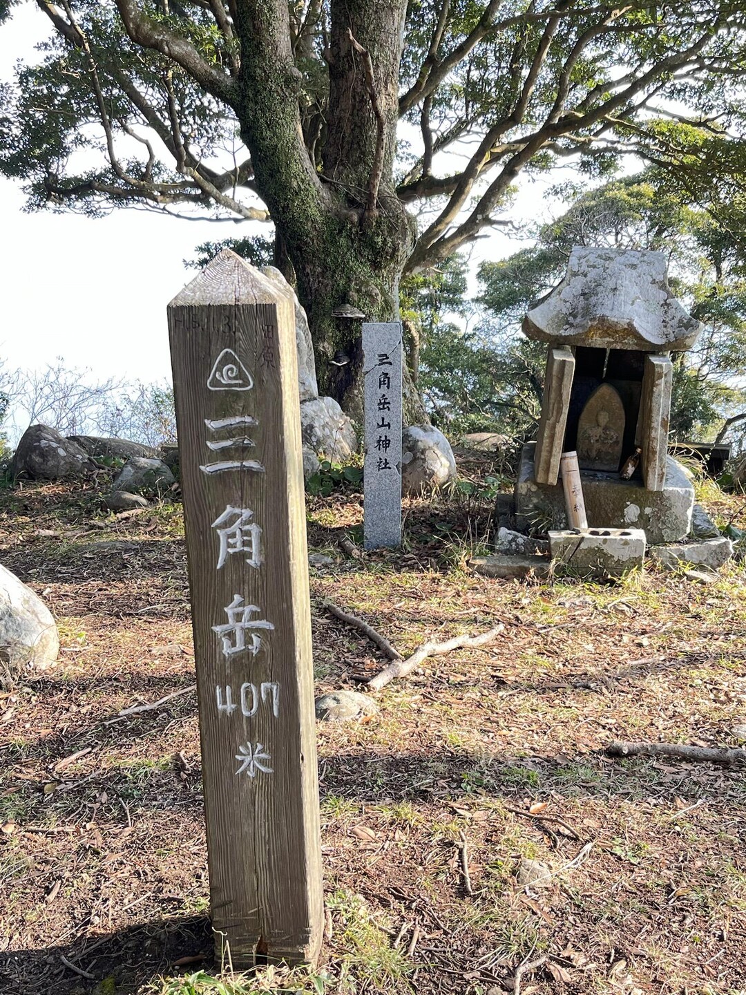 三角岳 2025-1-19撮影 ... / hideさんのモーメント | YAMAP / ヤマップ