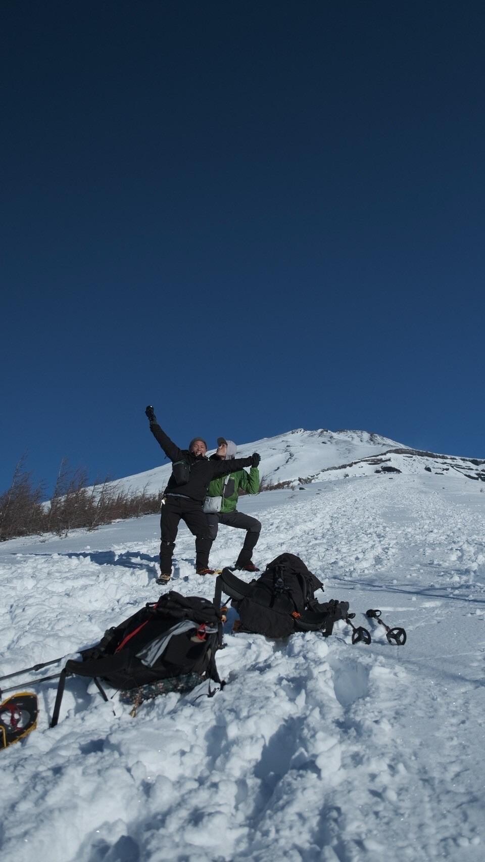 Fuji in the blue sky！！ / Komuさんの富士山の活動データ | YAMAP / ヤマップ