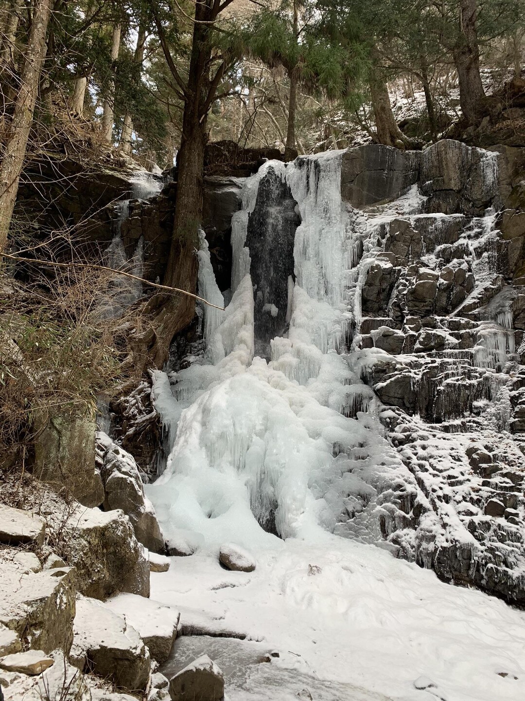 氷瀑と三ッ峠山（開運山）へ / nogi5196さんの三ッ峠山・本社ヶ丸・鶴ヶ鳥屋山の活動データ | YAMAP / ヤマップ
