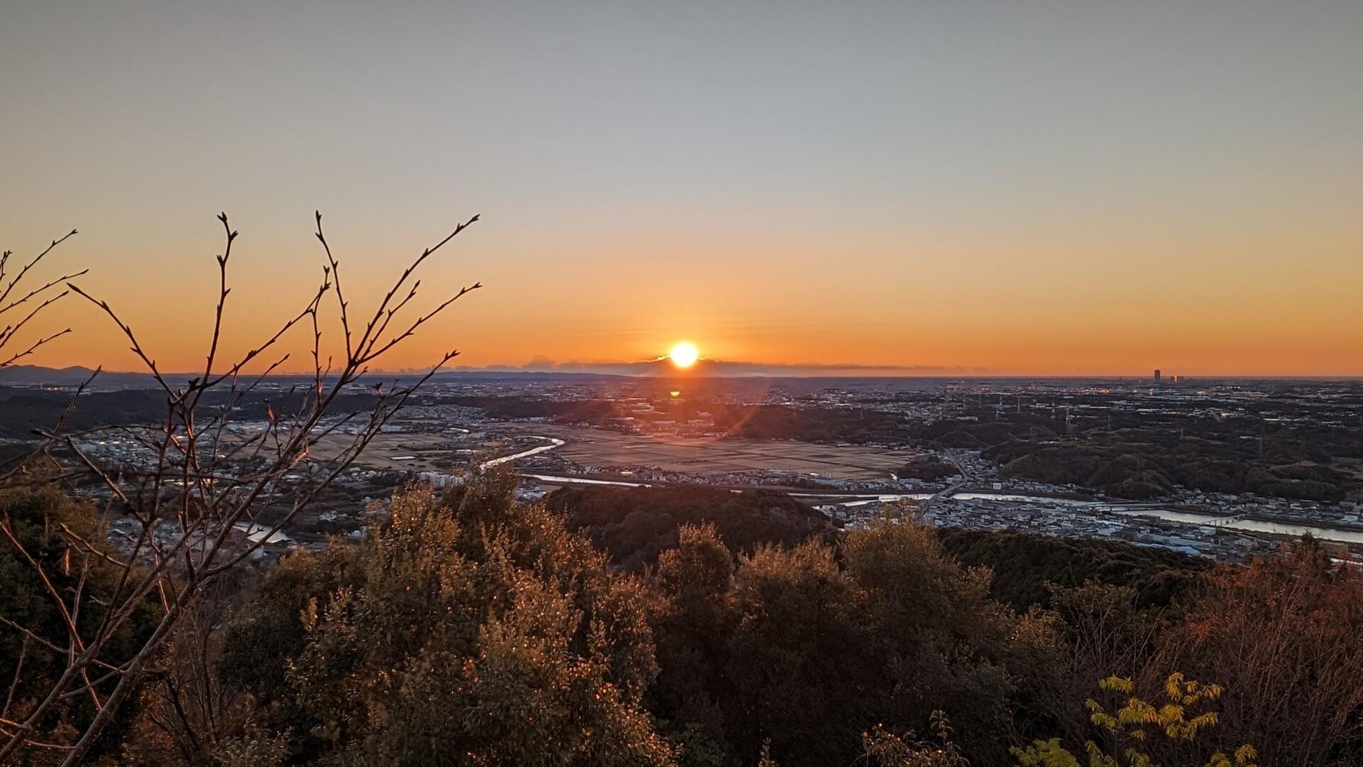 2024🐲初日の出🌄と登り初め🎍 / kensさんの富幕山・尉ヶ峰・竜ヶ石山の活動データ | YAMAP / ヤマップ