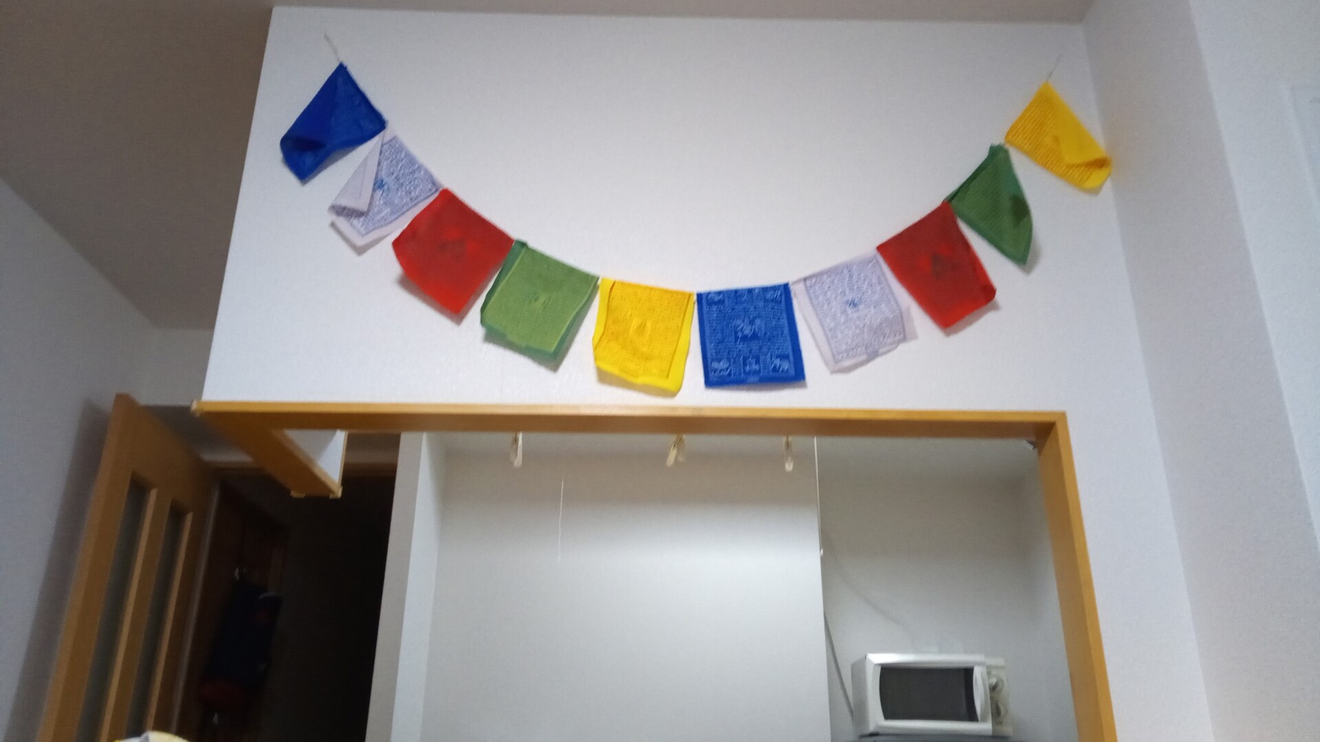 新居を山小屋食堂風に！ タルチョ見てると... / Iwanekoさんのモーメント | YAMAP / ヤマップ