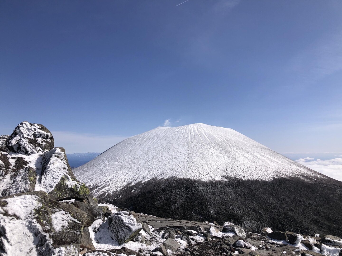 人生最大のガトーショコラに会いに行く トーミの頭と黒斑山 雪山歩き / nomotyさんの浅間山・黒斑山・篭ノ登山の活動データ | YAMAP / ヤマップ