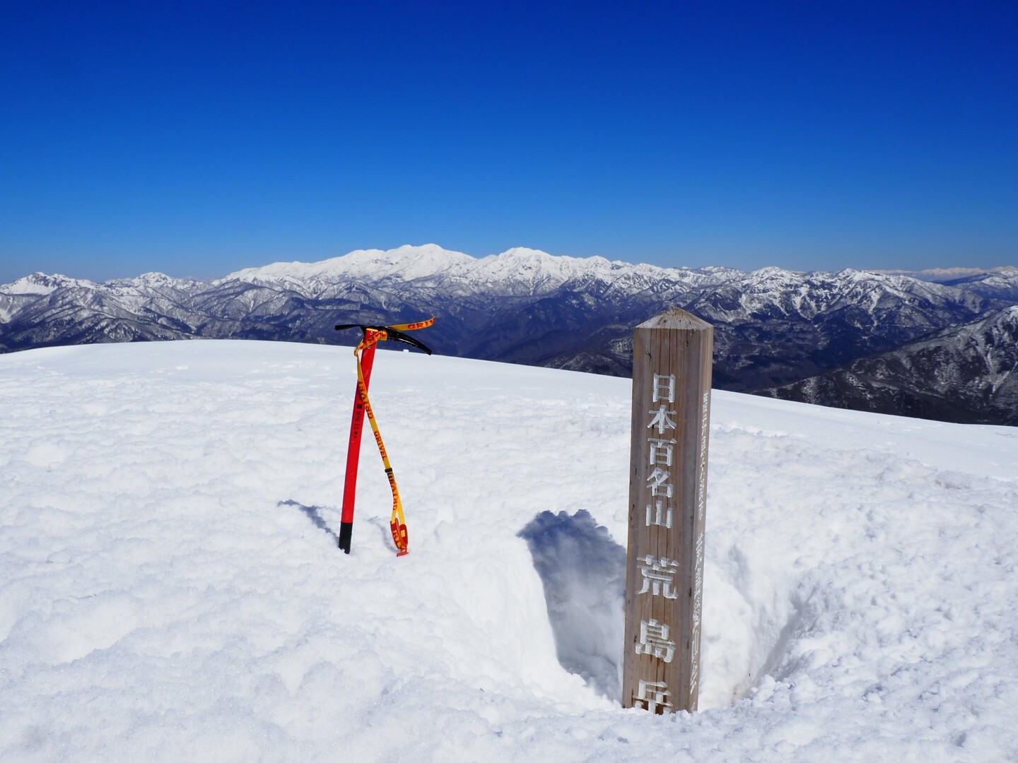 残雪期～快晴☀️の荒島岳リベンジ～ / Rougeさんの荒島岳の活動データ | YAMAP / ヤマップ