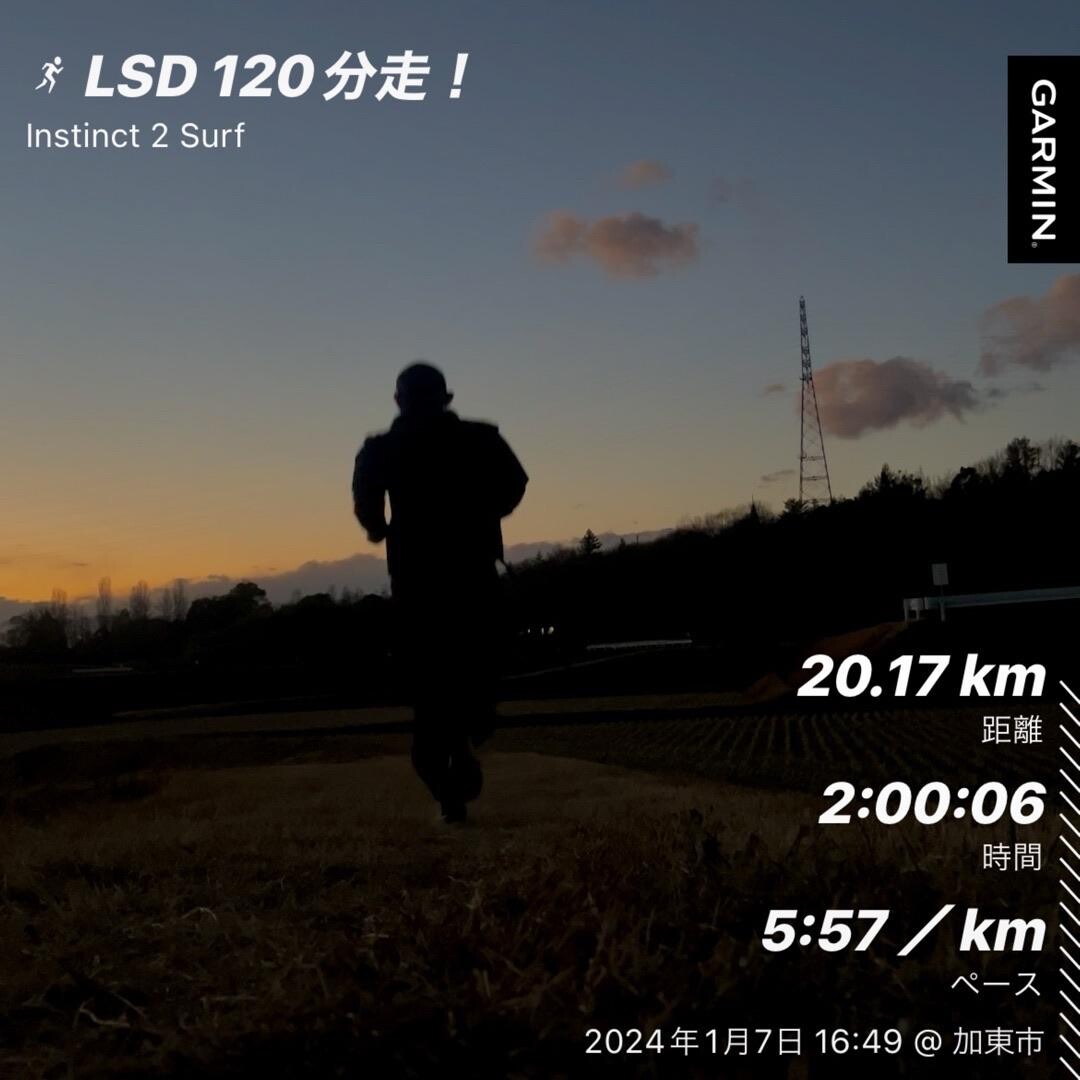 今日はのんびりLSD120分走。 1km... / かわちゃんさんのモーメント | YAMAP / ヤマップ