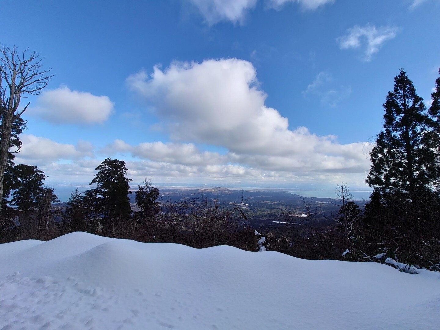 2025-01-13🌈真山、フタツアイからは冬季限定コース😇 / Shimajiro-さんの男鹿半島の活動データ | YAMAP / ヤマップ