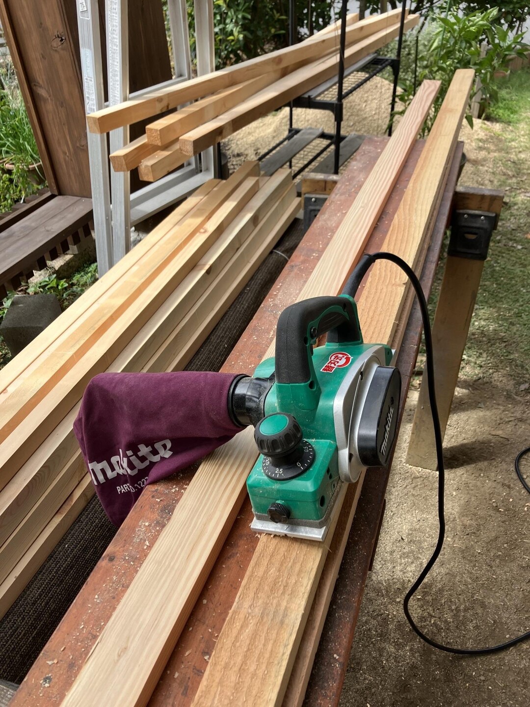 今日も1日DIY ①一部の材料は荒材を使... / TAKUMIさんのモーメント | YAMAP / ヤマップ