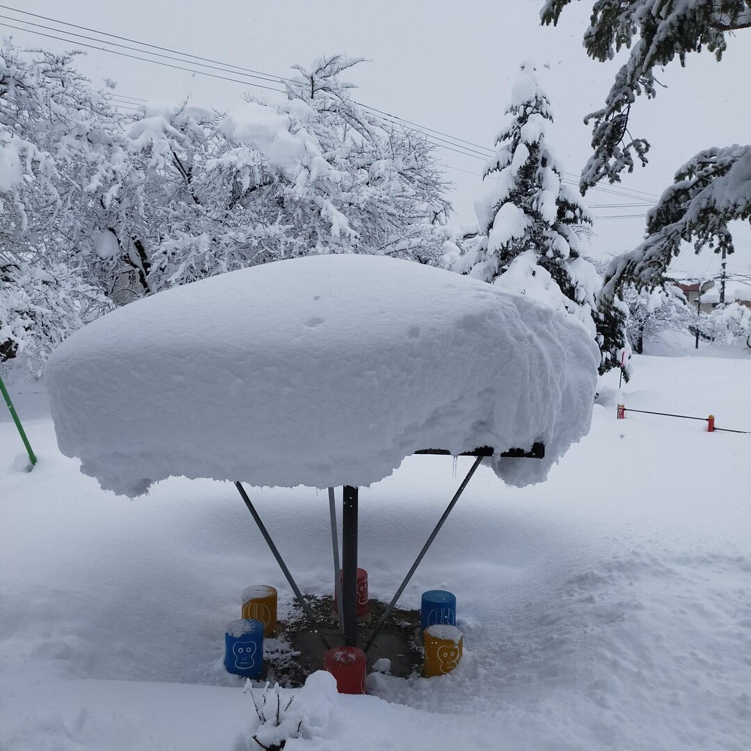 雪の東屋☃️ お付き合い頂き🙇 ありが... / jtyhじじさんのモーメント | YAMAP / ヤマップ