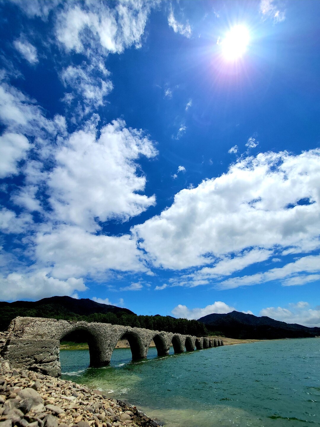 タウシュベツ川橋梁 / ゆきさんのタウシュベツ川橋梁の活動データ | YAMAP / ヤマップ