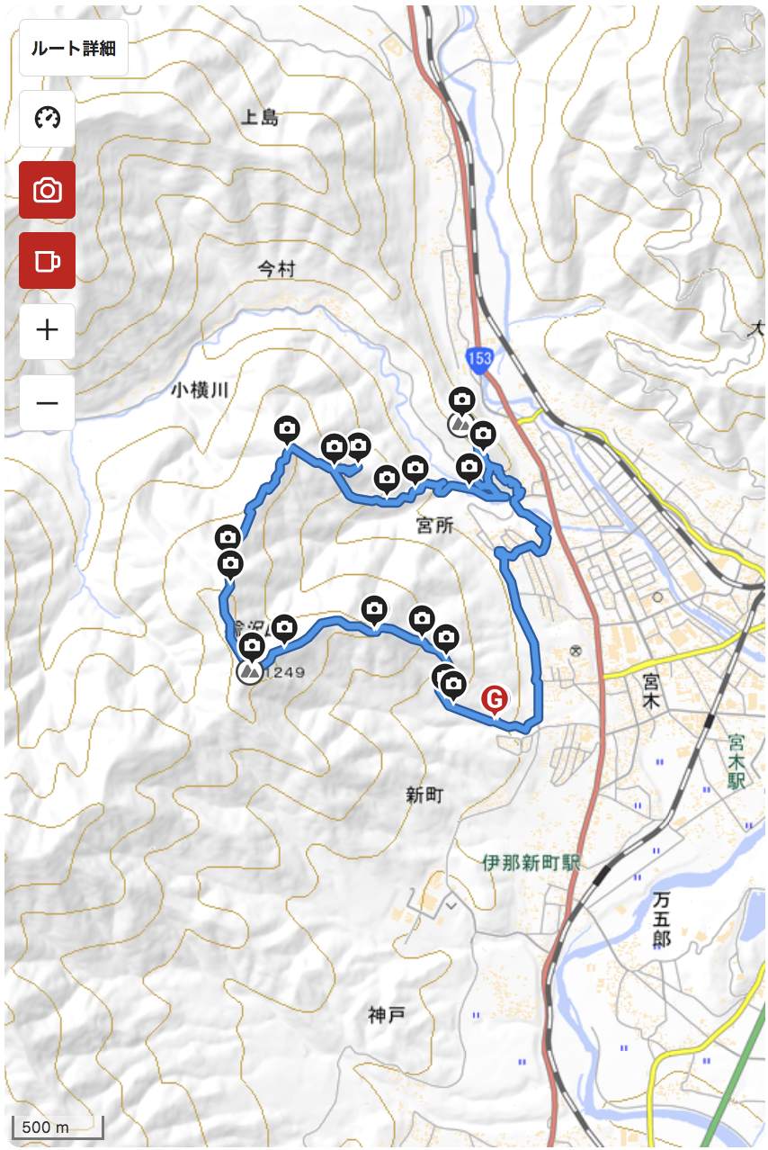 楡沢山・城山 / RYZさんの桑沢山の活動データ | YAMAP / ヤマップ