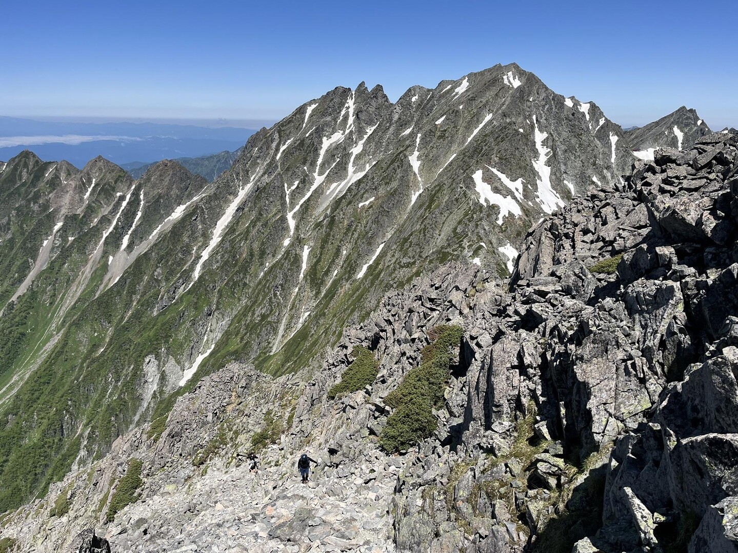 前穂高岳2023.07.02 / masさんの槍ヶ岳・穂高岳・上高地の活動データ | YAMAP / ヤマップ