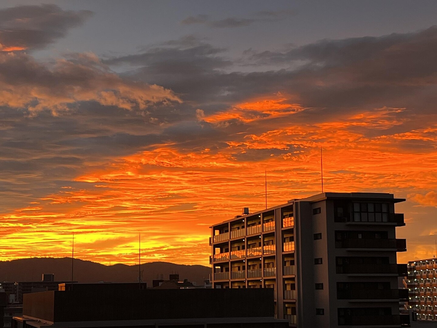 雲多めながらもキレイな朝焼け🌅 / mattさんのモーメント | YAMAP / ヤマップ