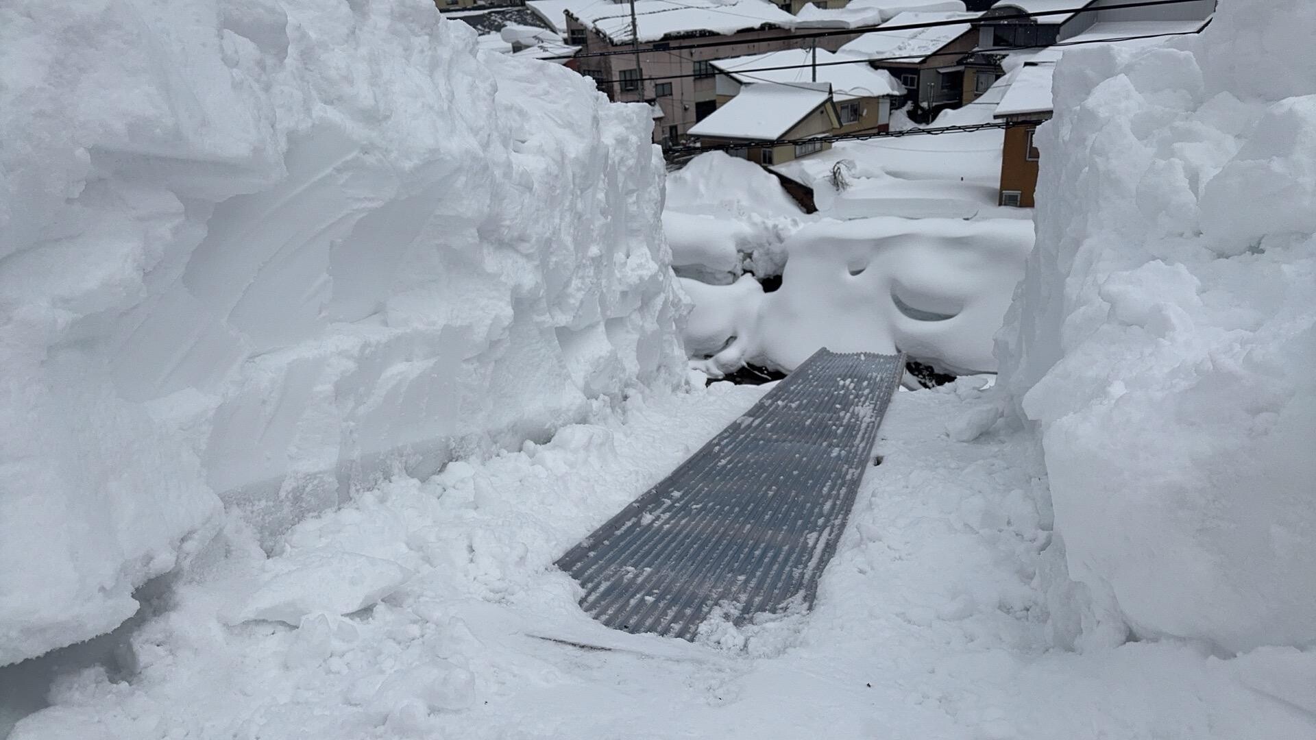 6回目、積雪量は肩口くらい 3軒除雪して... / sat☆ruさんのモーメント | YAMAP / ヤマップ