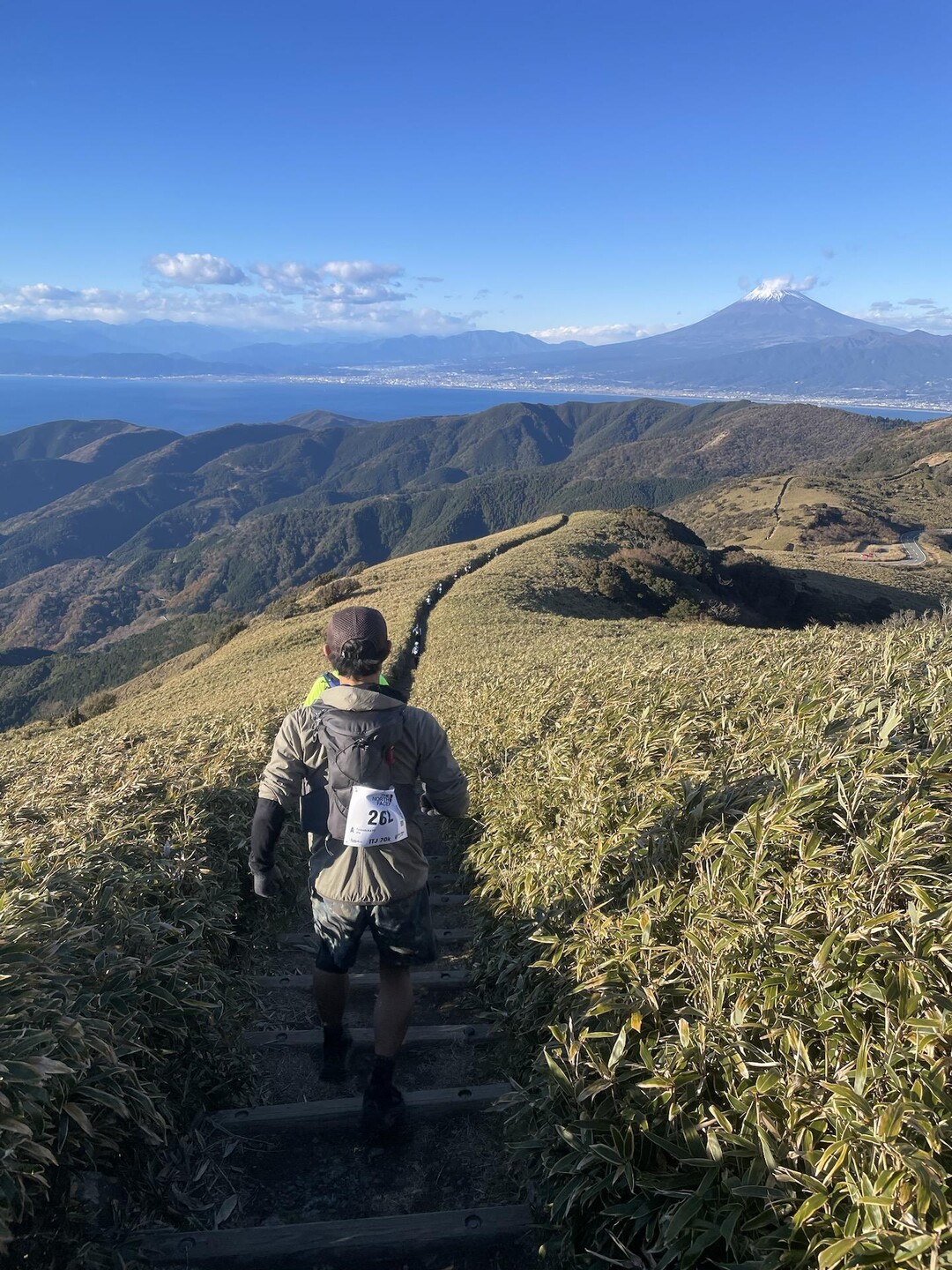 IZU TRAIL Journey 2024 70K / t. katoさんの金冠山・達磨山・葛城山の活動データ | YAMAP / ヤマップ