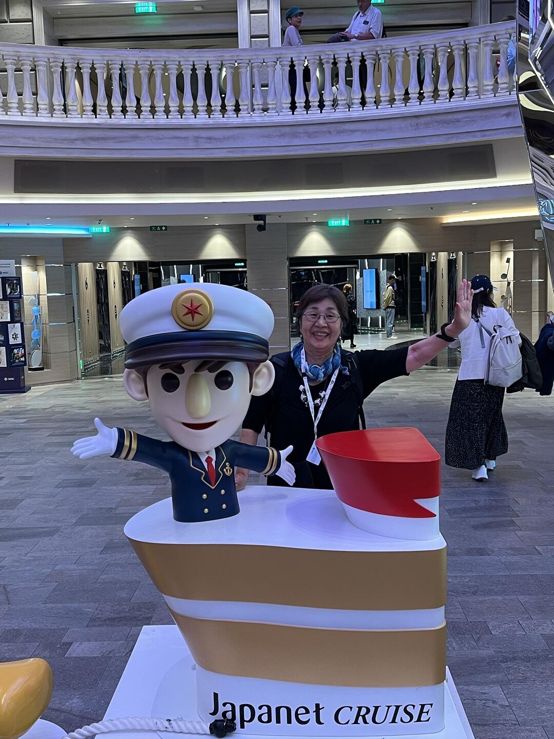 MSCベリッシマのクルーズ1日目 / チャコちゃんさんのモーメント | YAMAP / ヤマップ