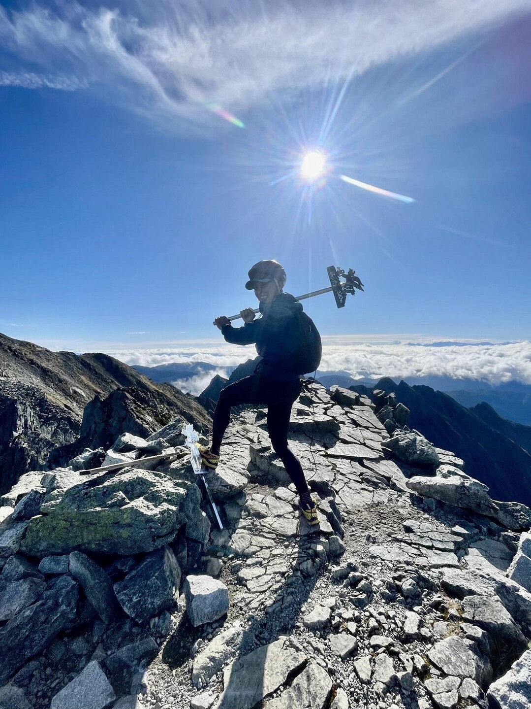 【日帰り周回3部作最終章】奥穂高岳〜ジャンダルム〜西穂高岳 / Y45Uさんの槍ヶ岳・穂高岳・上高地の活動日記 | YAMAP / ヤマップ