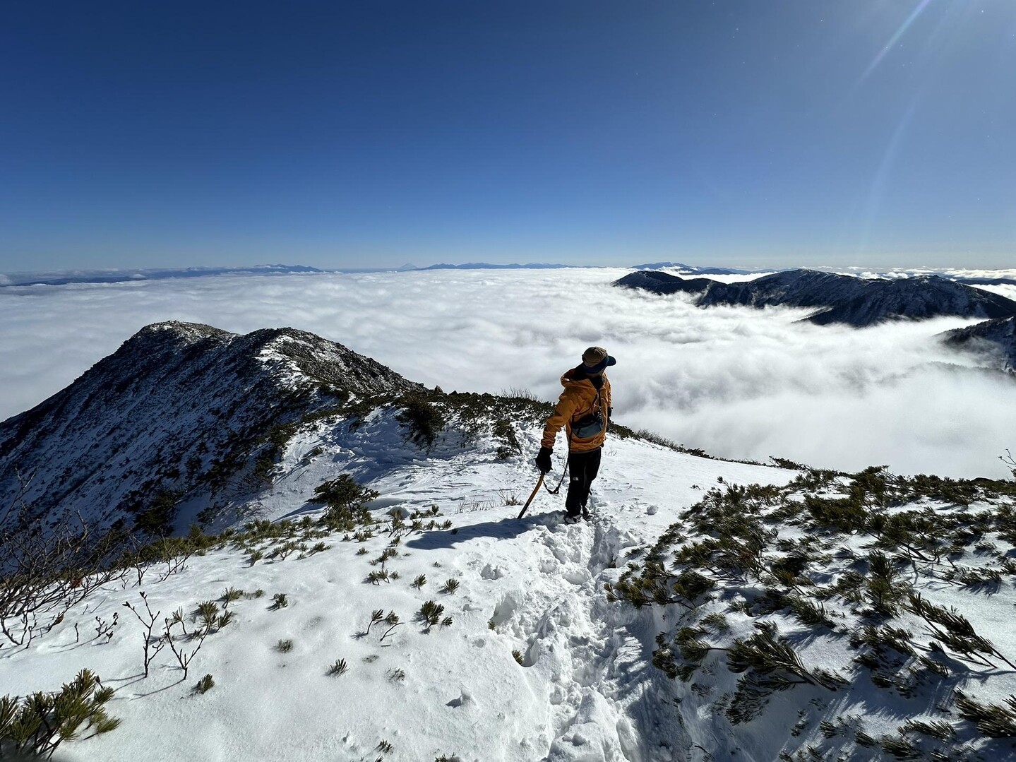 雲上の常念岳 全て見渡す神の世界😁 / Tosiさんの常念岳・大天井岳・燕岳の活動データ | YAMAP / ヤマップ