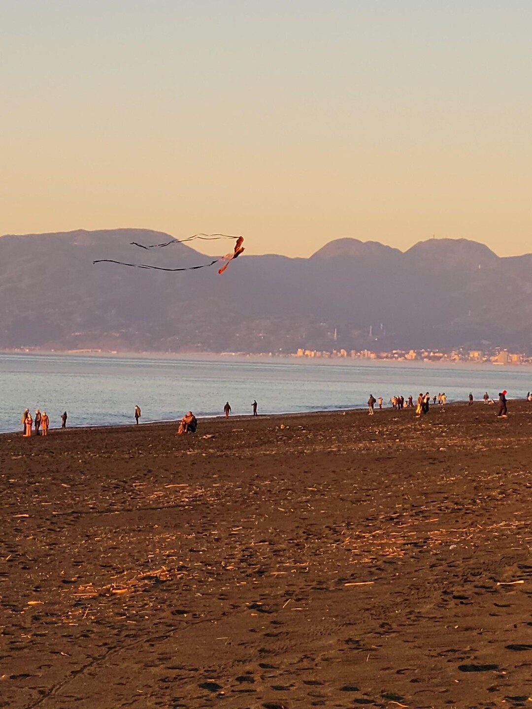 初日の出を山からではなく、地元の海から拝... / kazuさんのモーメント | YAMAP / ヤマップ