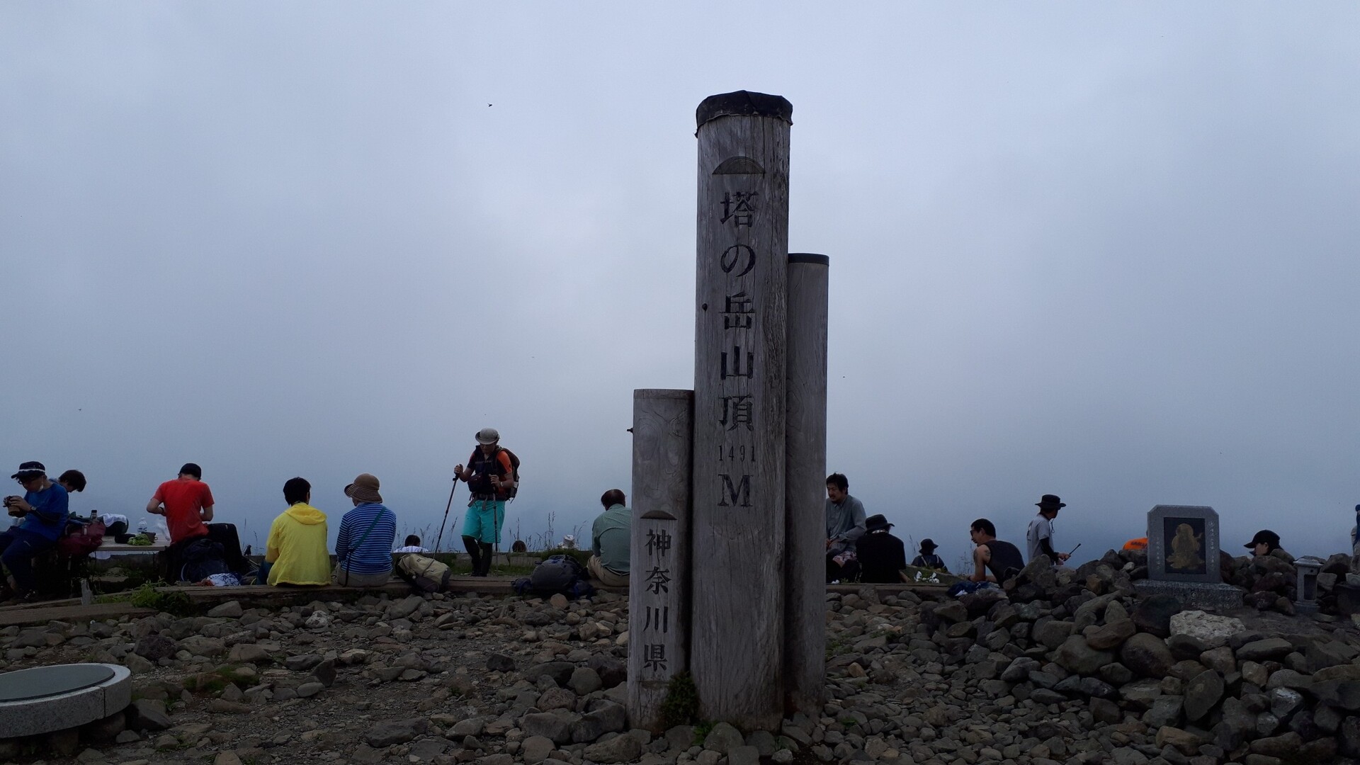 塔ノ岳-2021-6-26 / kawanobuさんの塔ノ岳・丹沢山・蛭ヶ岳の活動データ | YAMAP / ヤマップ
