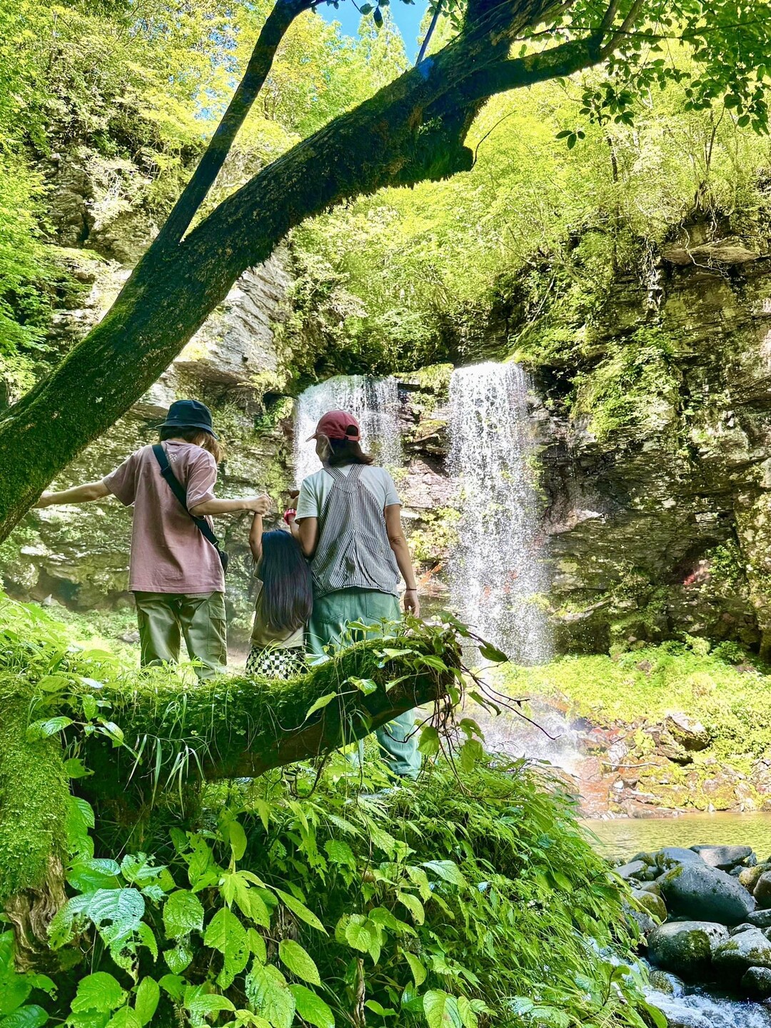 昨日も滝へ😆笑。ほんと夏日だった☀️ ... / kiyo☆さんのモーメント | YAMAP / ヤマップ