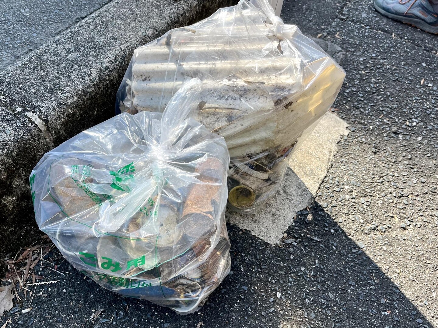 清掃ハイクとマニアックコースとご褒美٩(>ω