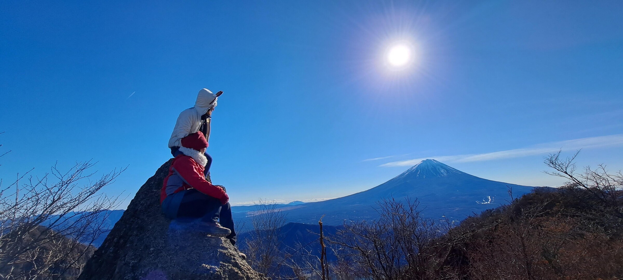 サプライズだらけのX'mas登山🥰雪頭ヶ岳・鬼ヶ岳 / きょーちゃんさんの節刀ヶ岳・破風山・足和田山の活動データ | YAMAP / ヤマップ