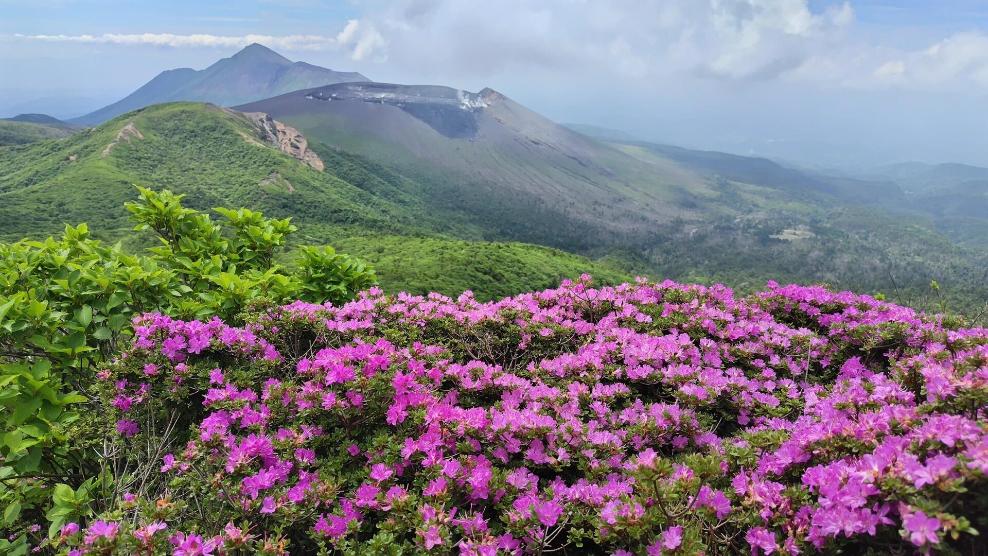 韓国岳（霧島山）・獅子戸岳 / Emily (咲梨) 𖤣𖥧𖥣｡𓂃𓈒さんの霧島山・韓国岳・高千穂峰・夷守岳・烏帽子岳の活動データ | YAMAP / ヤマップ