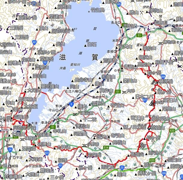 滋賀県境をつなぐ紫香楽宮跡～石山-2023-01-21 / ymさんの京都一周トレイルの活動データ | YAMAP / ヤマップ