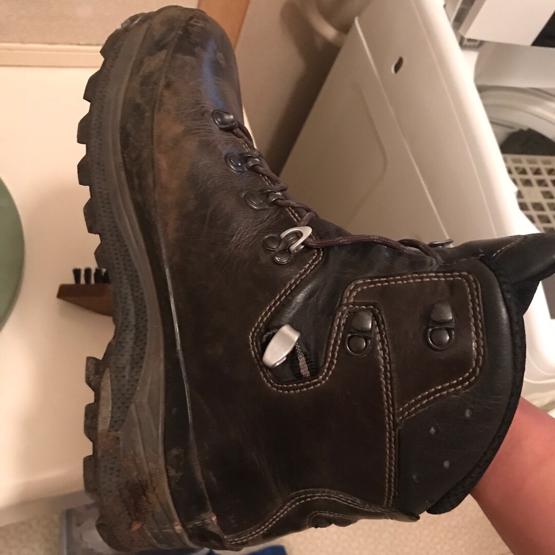 革靴にしてから楽な事 水洗いして泥落とす... / TERITAMAさんのモーメント | YAMAP / ヤマップ