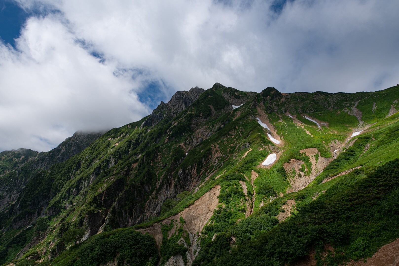 地蔵の頭・小遠見山・中遠見山・大遠見山・西遠見山・白岳・五竜岳 / Tai Konさんの鹿島槍ヶ岳・五竜岳（五龍岳）・唐松岳の活動データ | YAMAP / ヤマップ