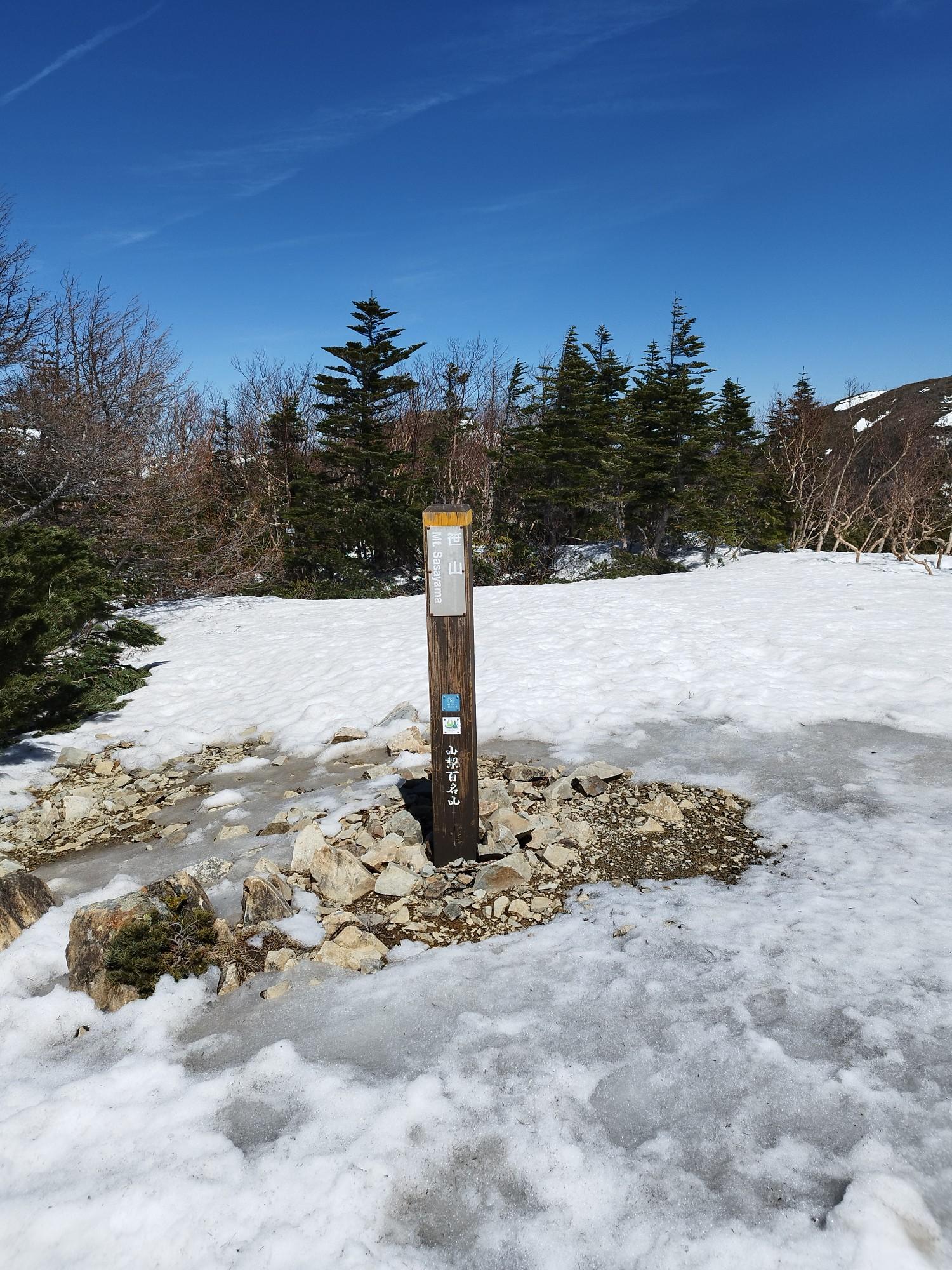 笹山 / horitakaさんの北岳・間ノ岳・農鳥岳の活動データ | YAMAP / ヤマップ