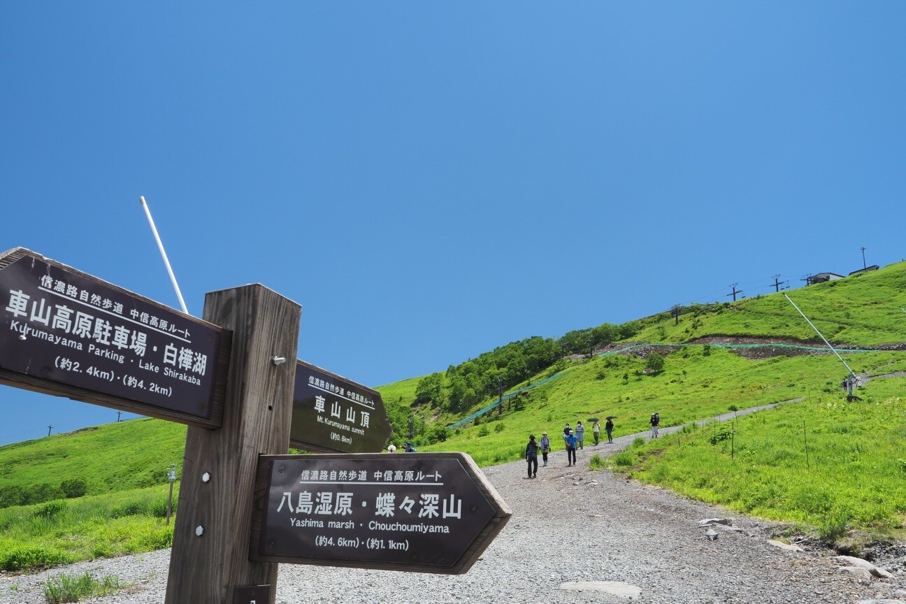 蝶々深山・霧ヶ峰（車山） / shさんの霧ヶ峰・車山・大笹峰の活動データ | YAMAP / ヤマップ